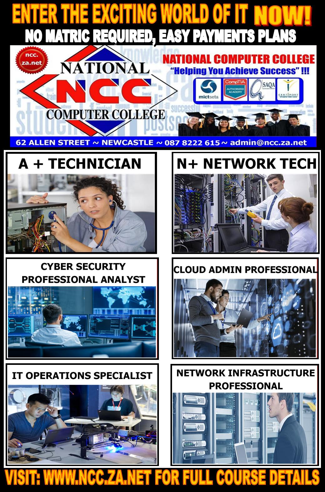 National Computer College – Helping You Achieve Success!!